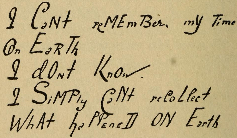 Abecedarian : Precursors : January 20, 2016