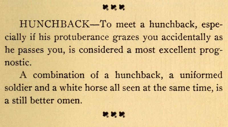 Abecedarian : Call it a Hunch
